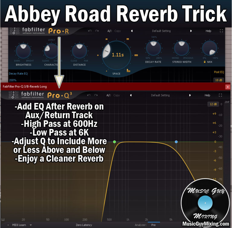 Best Reverb Settings for Vocals - Your Vocal Reverb Cheat Sheet - Music Guy Mixing