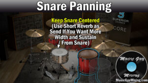Drum Panning Guide - The Best Position to Pan Every Drum - Music Guy Mixing