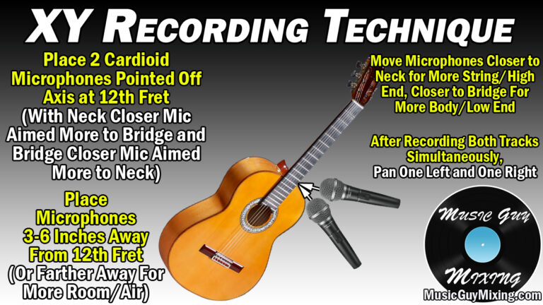 XY Recording Technique - How to Do It - Music Guy Mixing