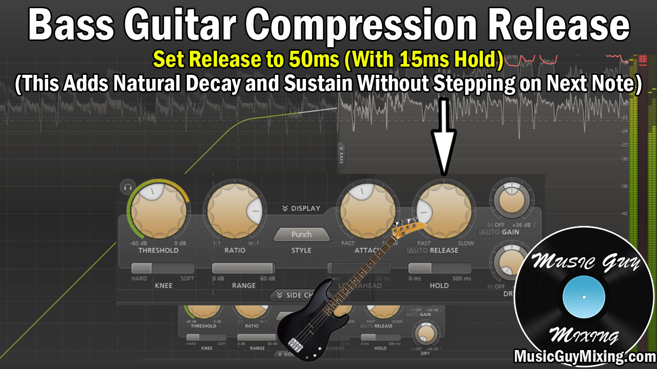 How to Compress Bass Guitar - The Best Settings - Music Guy Mixing