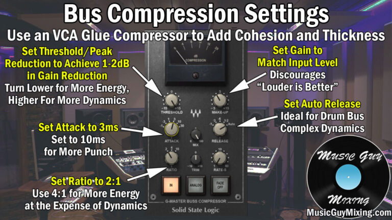 The Ultimate Guide to Bus Compression - The Best Settings - Music Guy ...